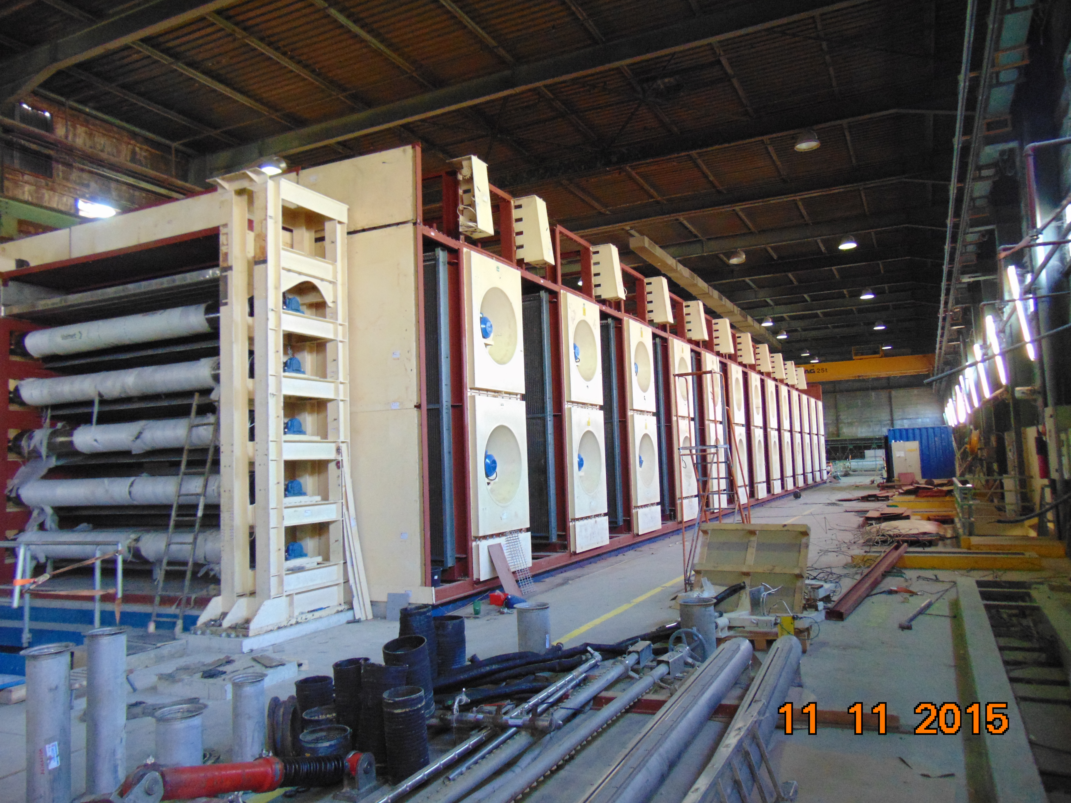 Rebuilding of FlÃ¤kt dryer in Voreppe for the company Delion France