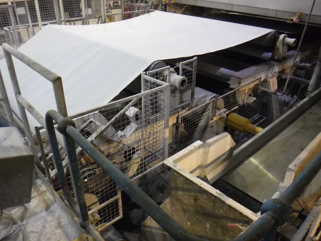 Paper machine A5 preparation and dismantling - Tullis Russell