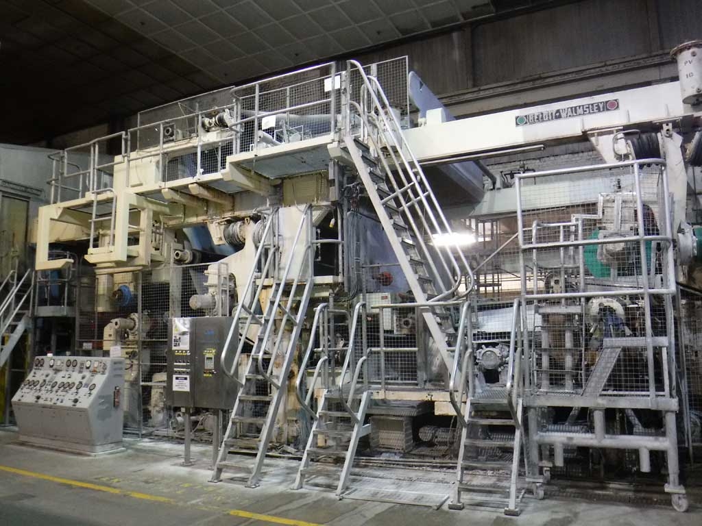 Paper machine A5 preparation and dismantling - Tullis Russell