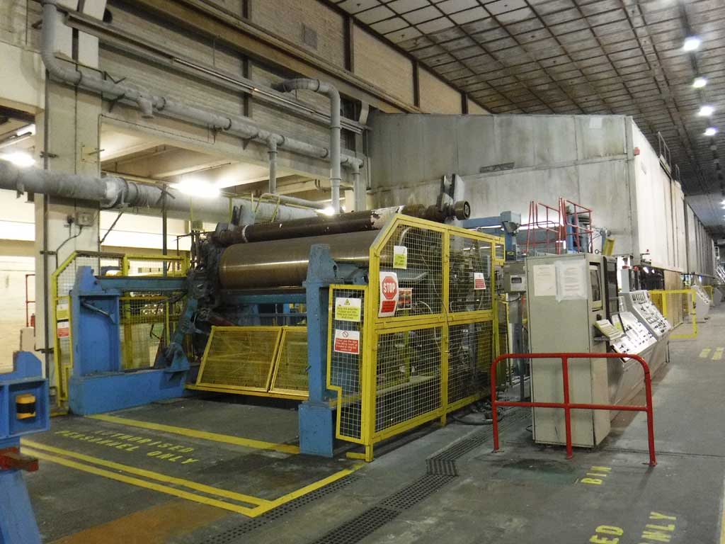 Paper machine A5 preparation and dismantling - Tullis Russell