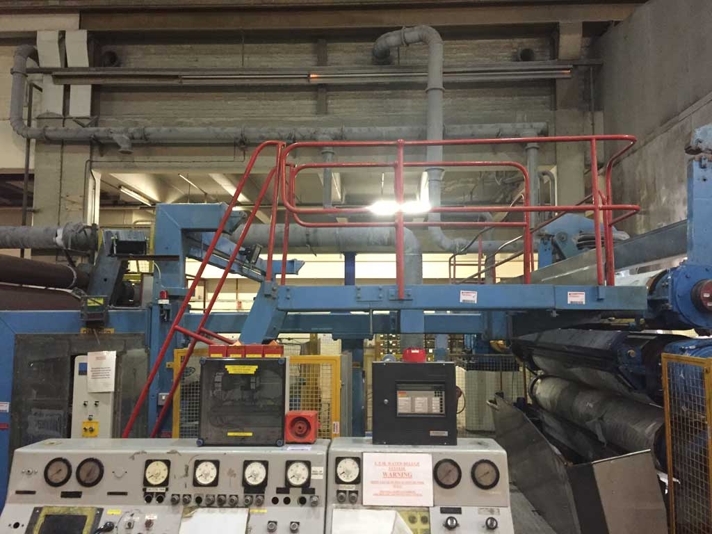 Paper machine A5 preparation and dismantling - Tullis Russell